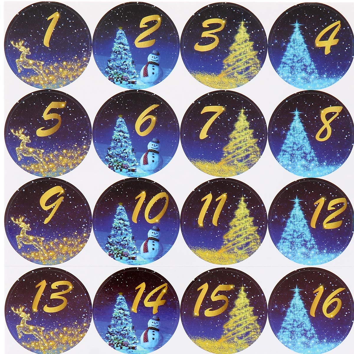 Number Stickers For Number Stickers, 1 100 Round Number Labels Sticker