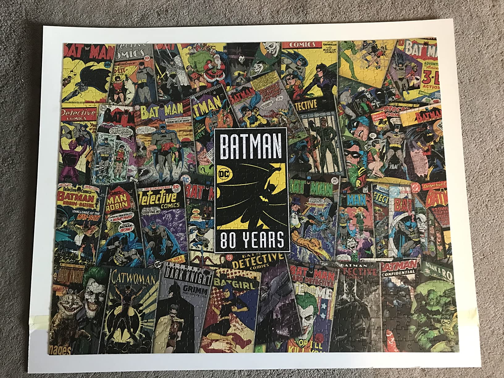 Paladone 1000 Piece Jigsaw Puzzle DC Comics Batman Officially Licensed ...