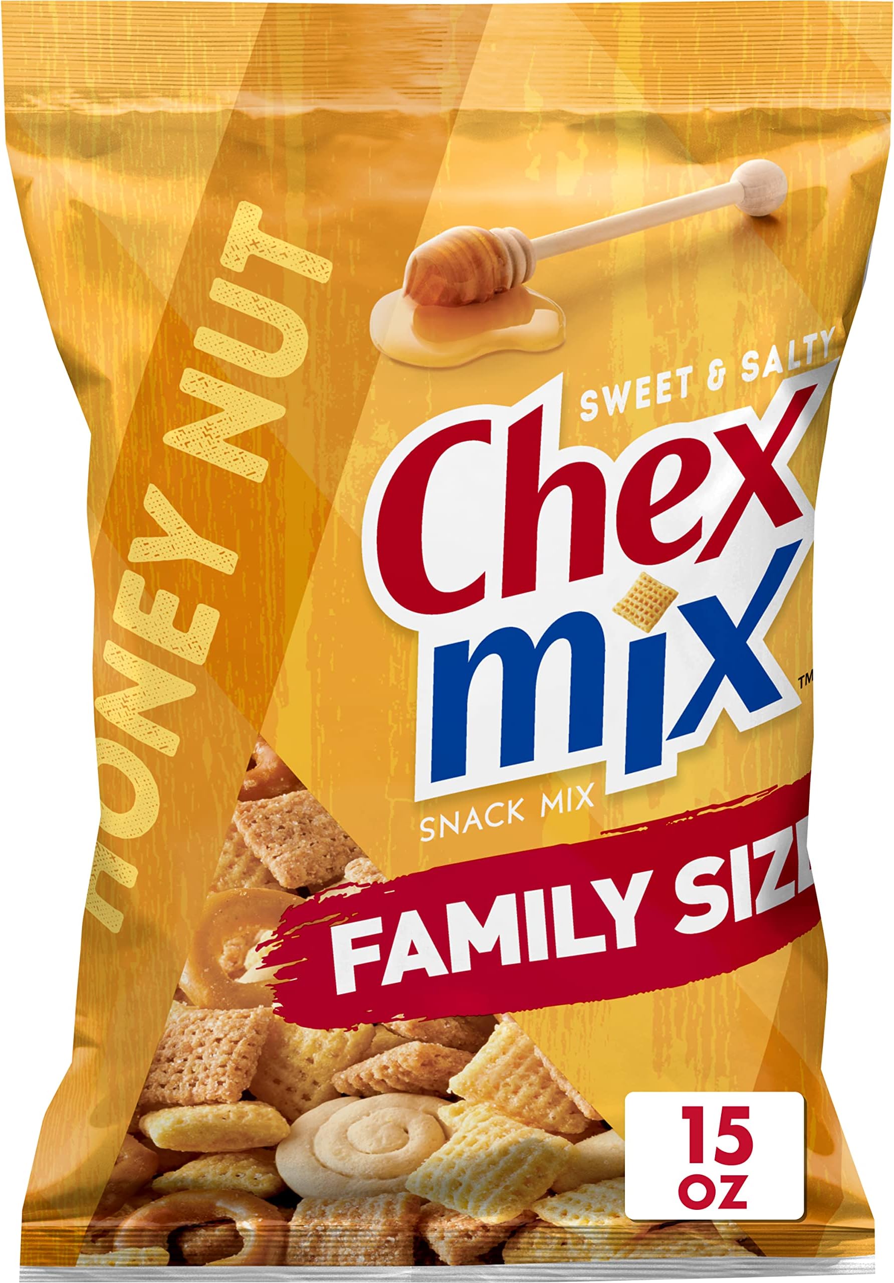 Amazon.com: Chex Mix Snack Party Mix, Honey Nut, Family Size Sweet ...