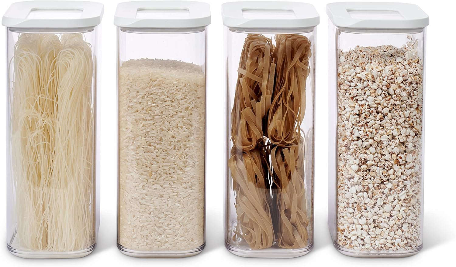 Amazon.com: Mepal - Storage Container Modula 4-Piece Set – Clear Food ...