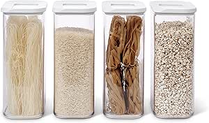 Amazon.com: Mepal - Storage Container Modula 4-Piece Set – Clear Food ...