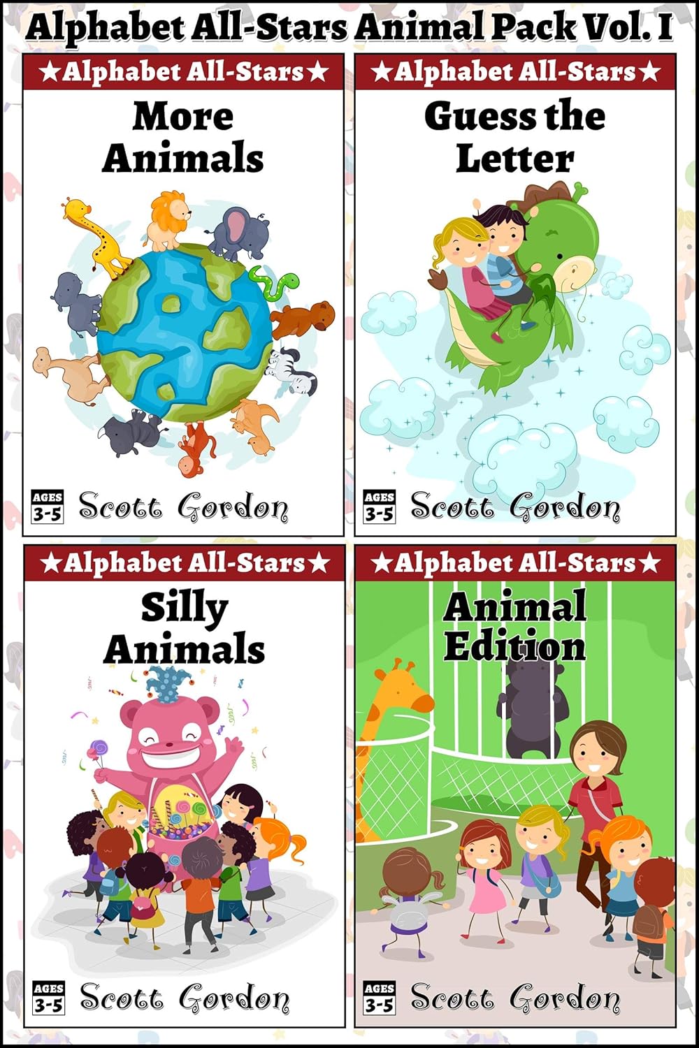 Alphabet All-Stars Animal Pack Vol. 1 - Kindle edition by Gordon, Scott ...