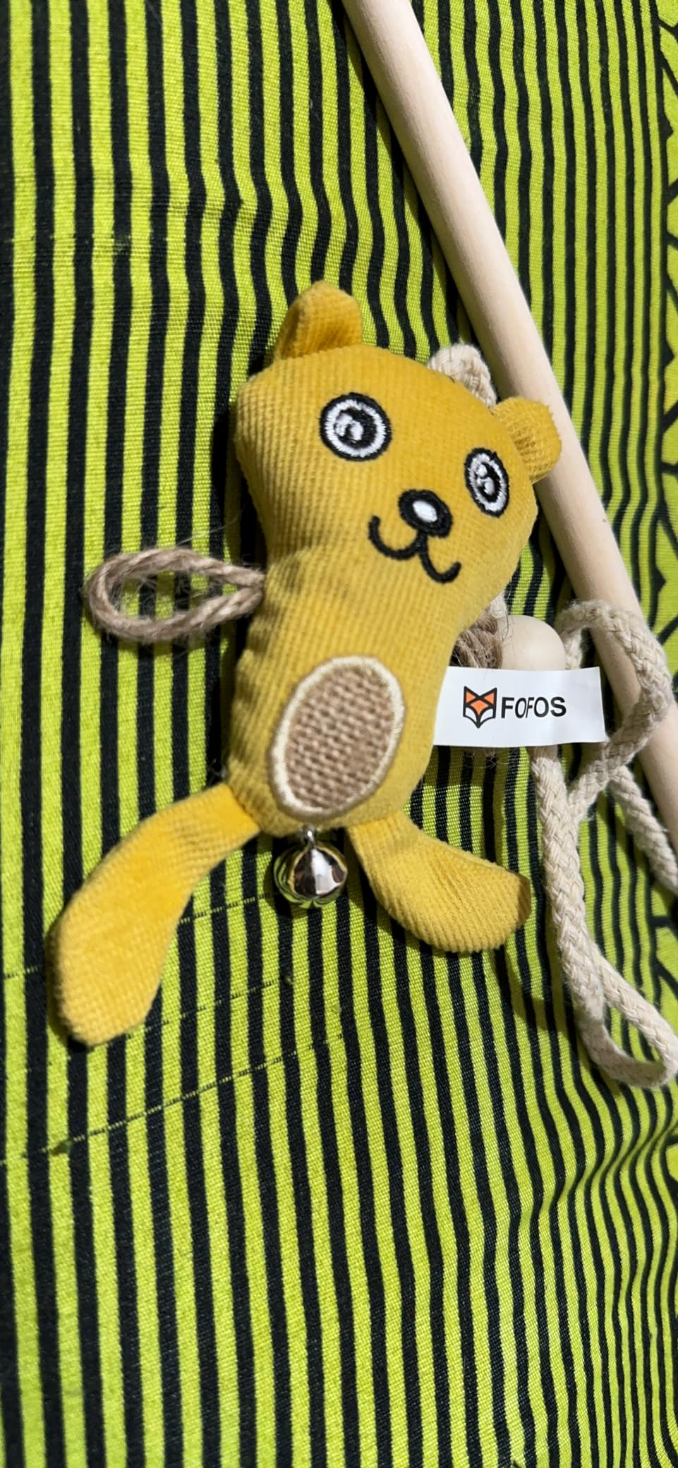 Buy BarkButler X FOFOS Cat Toys - Durable Metal Stick Cat Teaser Wand ...