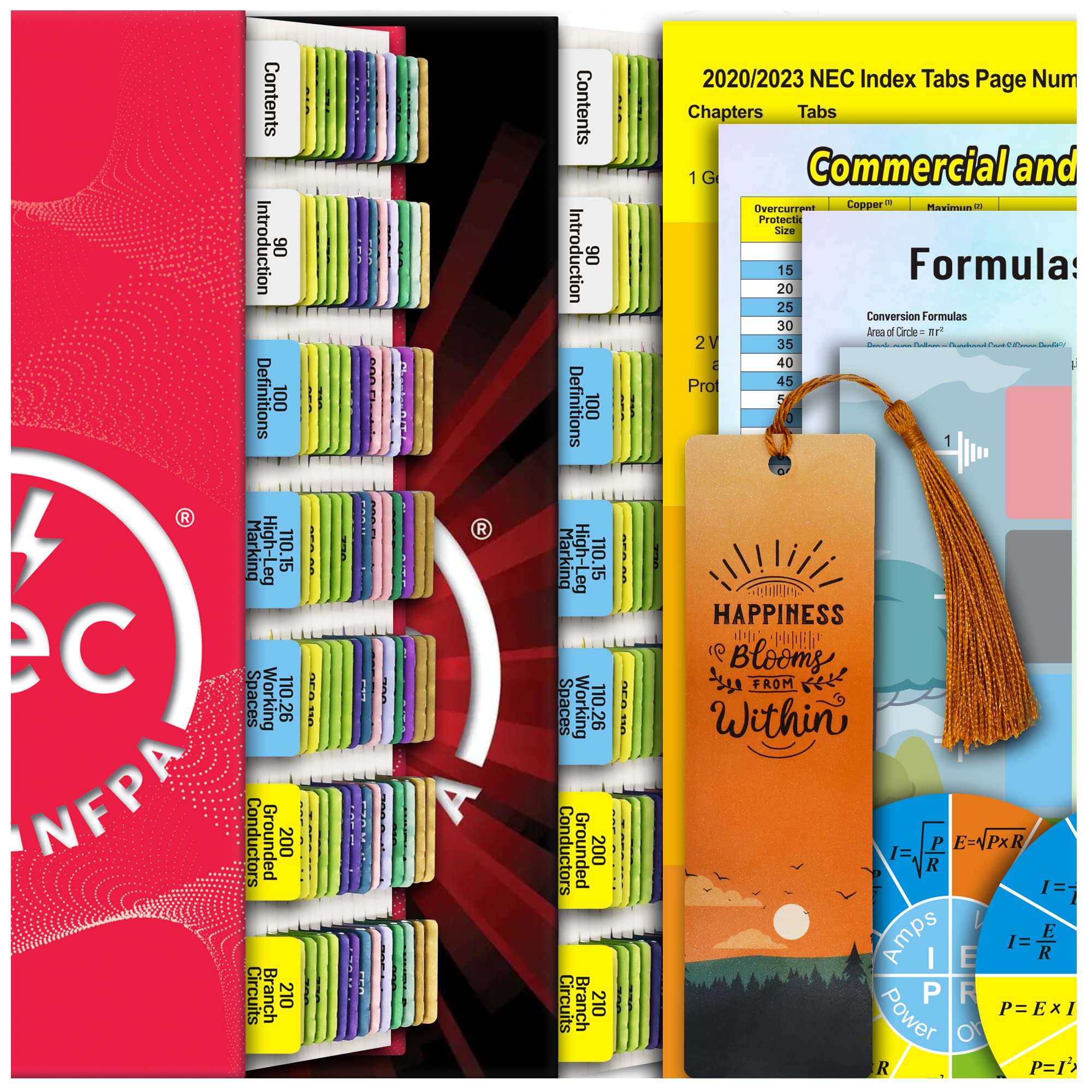 2020 2023 National Electrical Code Nec Self Adhesivetabs Color Coded ...