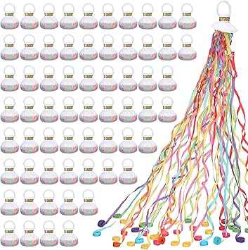 Amazon.com: Wettarn 100 Pcs Throw Streamers Confetti Romantic Hand No ...