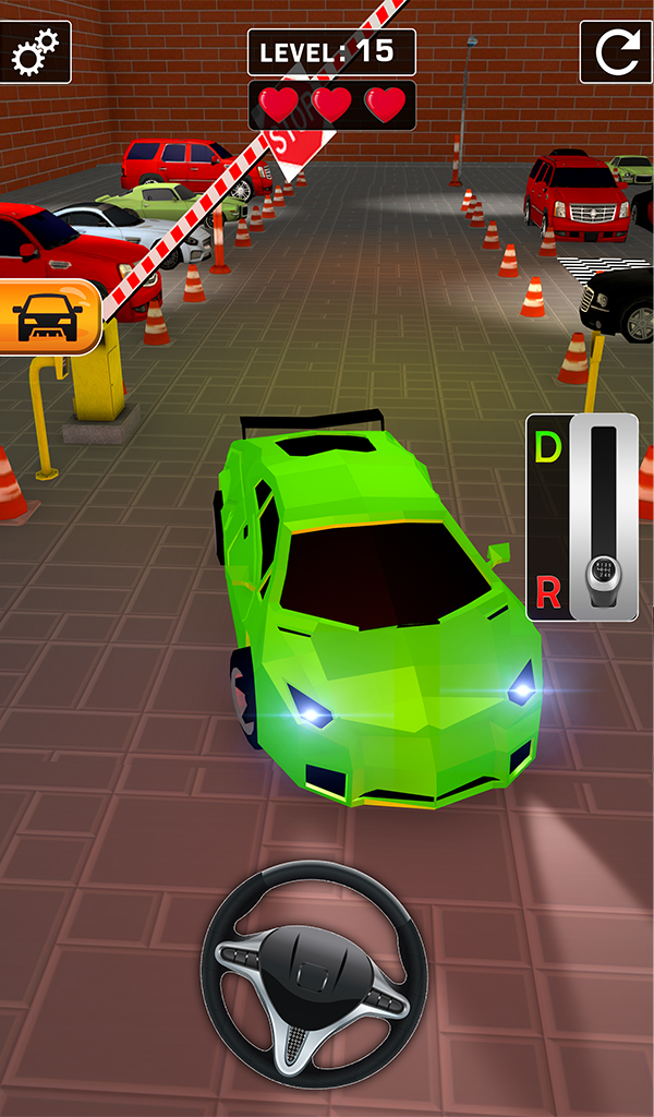 Reverse Car Driving - Blocky Cars Parking Simulator - App on Amazon ...