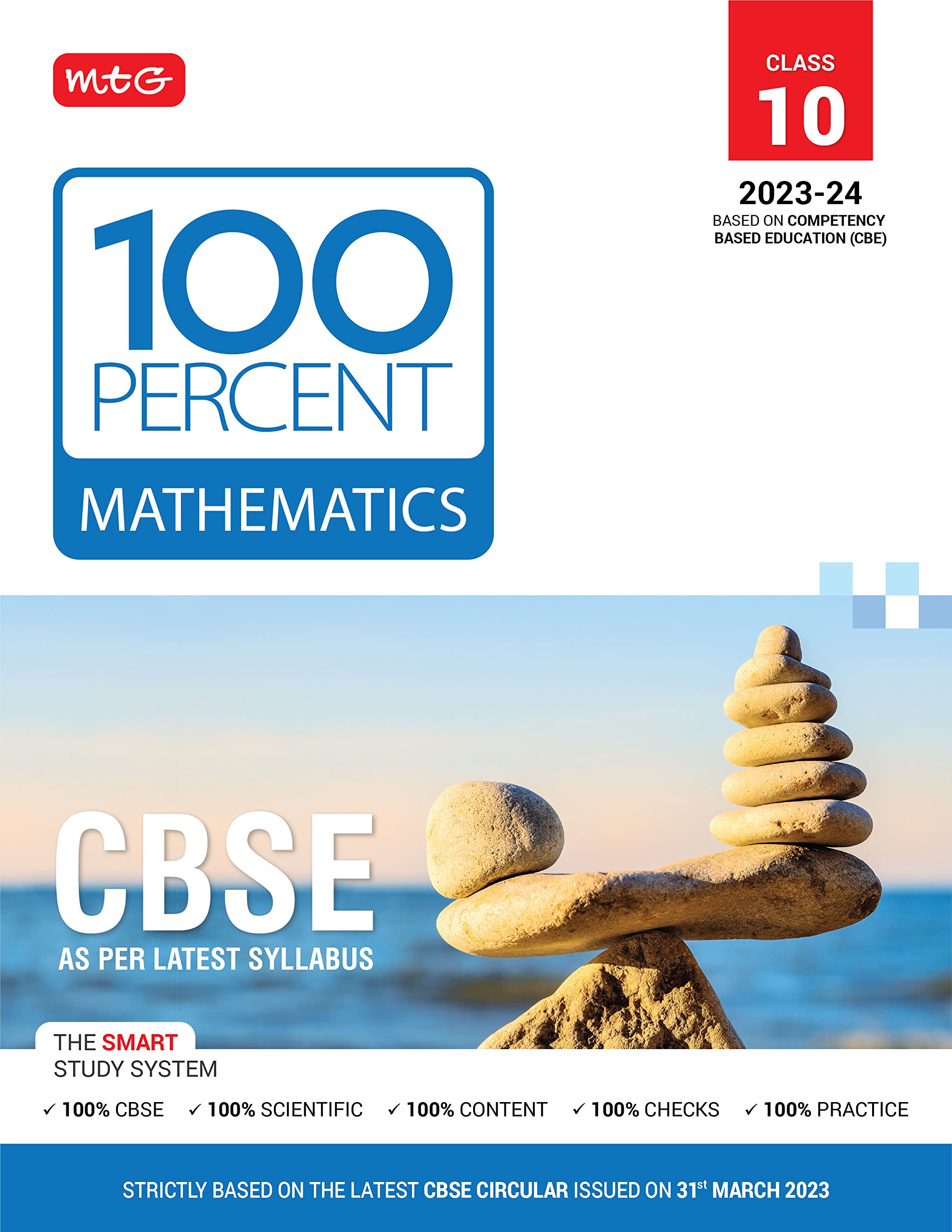 MTG 100 Percent Mathematics Text Book Class 10 with CBSE Chapterwise ...
