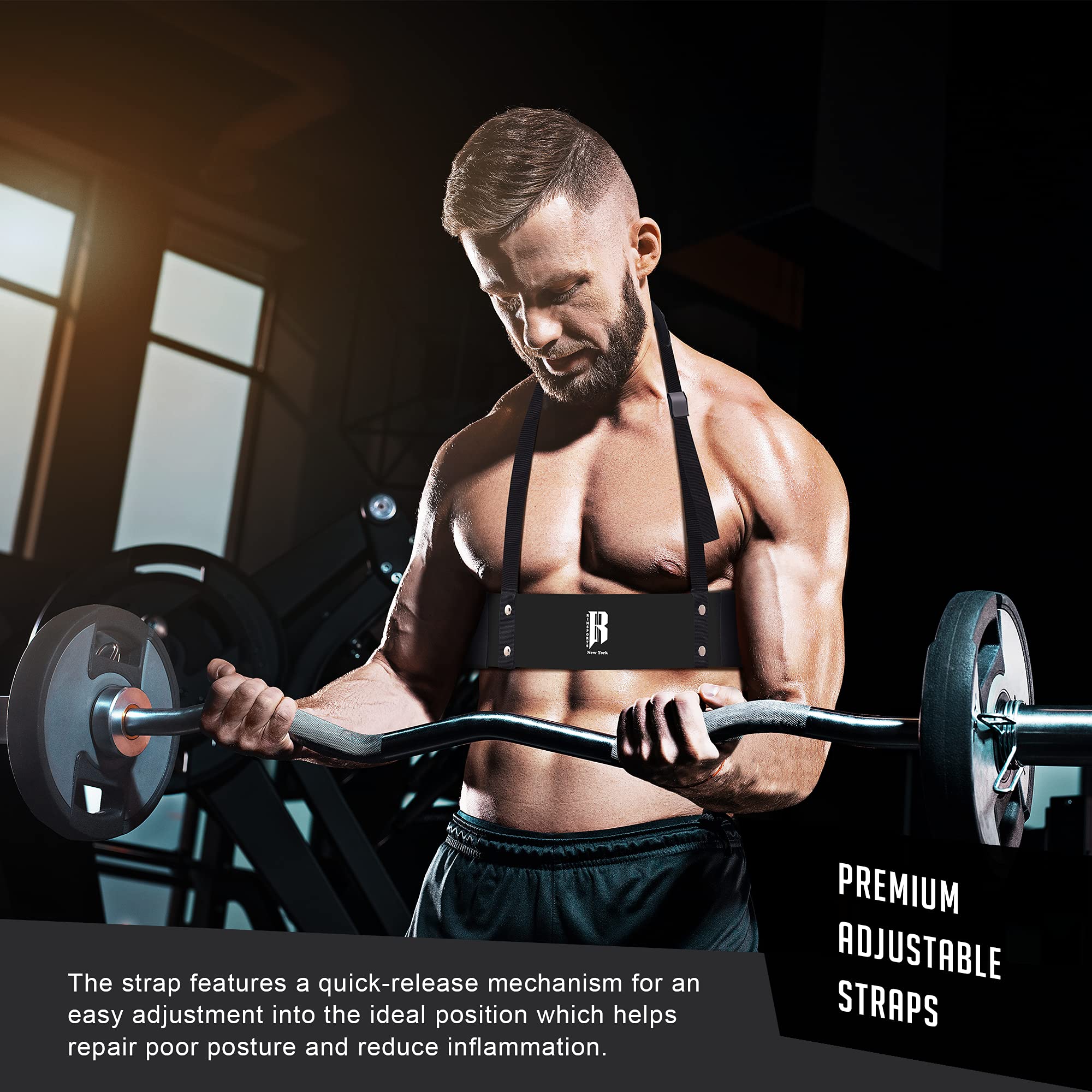 Weight Lifting Arm Blaster for Biceps & Triceps - Heavy Duty Bicep ...