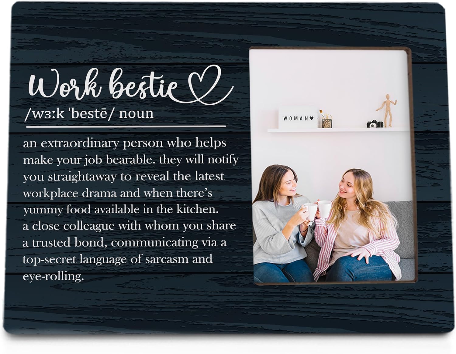 Amazon.com - ANIANG Work Bestie Picture Frames, Work Friends 8x10 Photo ...