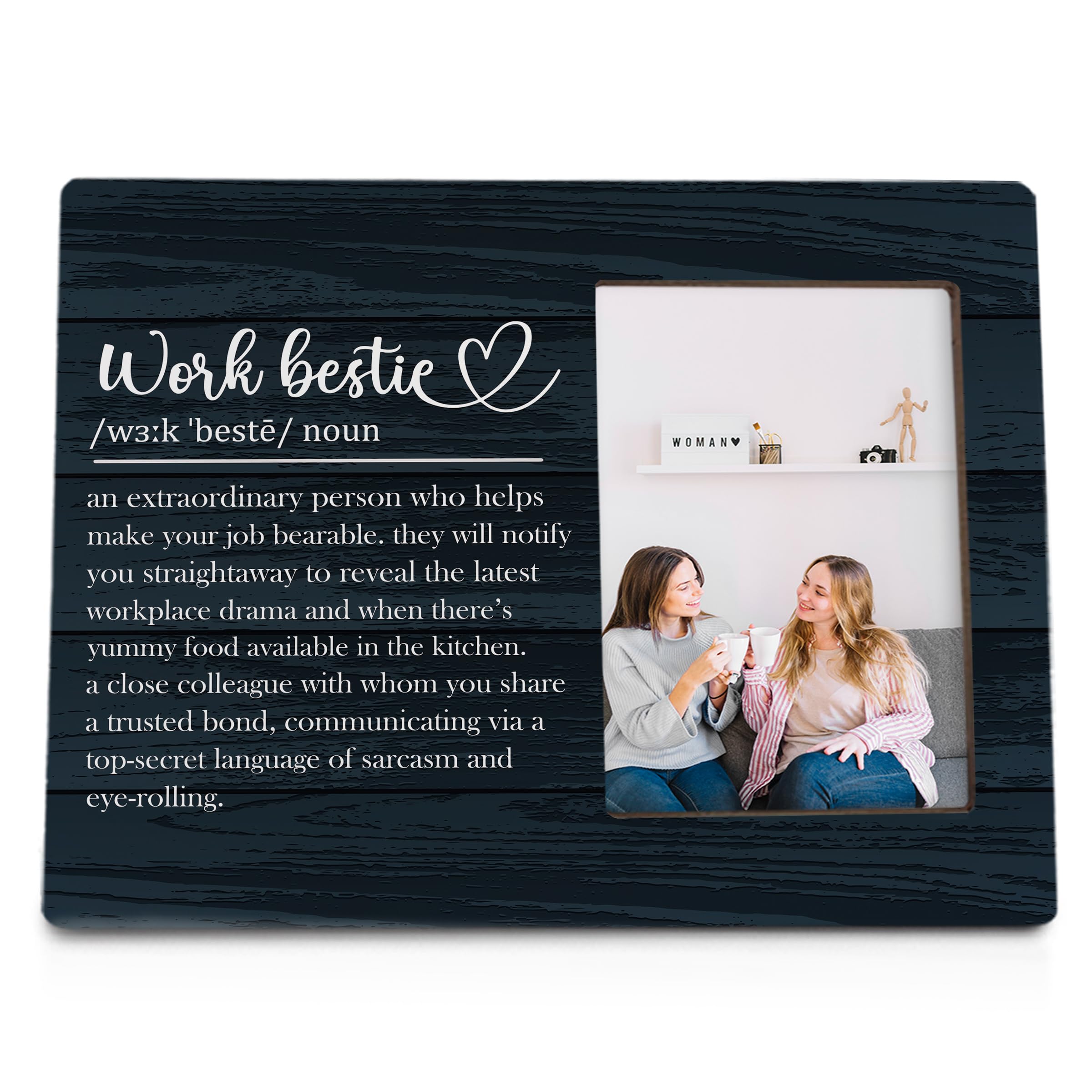 Amazon.com - ANIANG Work Bestie Picture Frames, Work Friends 8x10 Photo ...