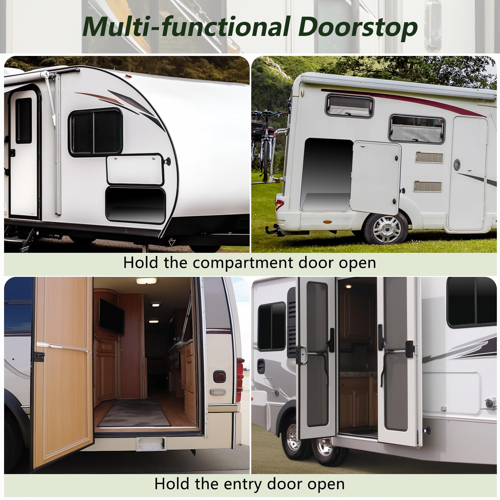 Snapklik.com : AmFor 2 Pcs RV Door Holder Magnetic Baggage Door Catch ...