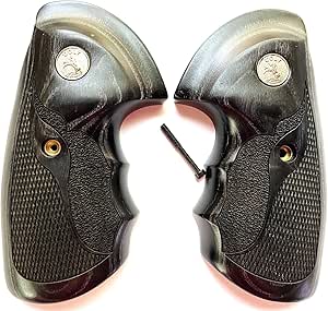 Amazon.com : Colt Python Grips, Colt 2021 Anaconda Grips Silverblack ...