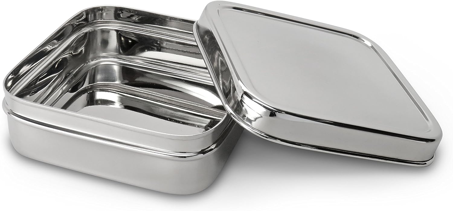 Amazon.com: Lifestyle Block EcoFriendly Stainless Steel Square ...