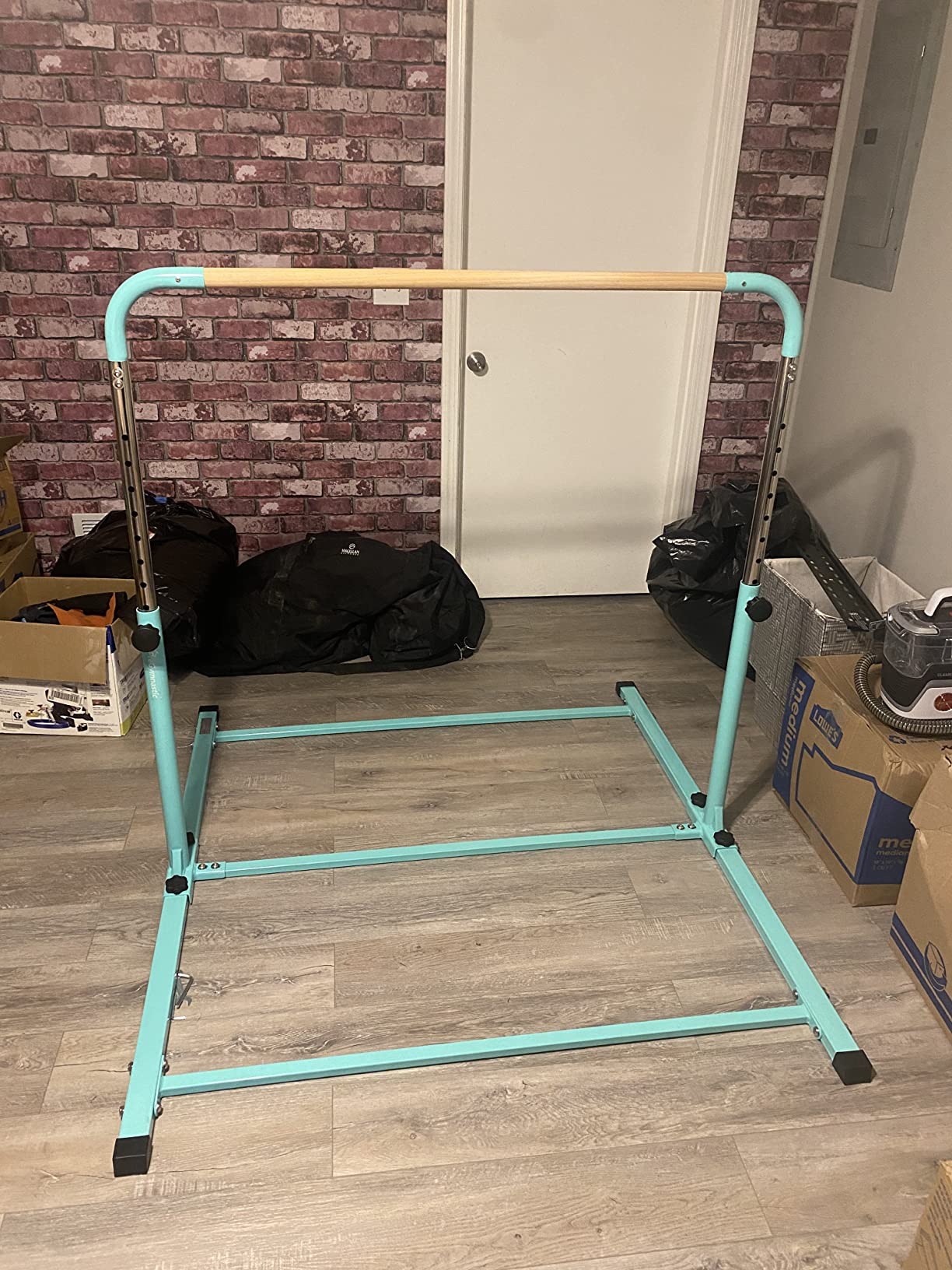 $17/mo - Finance PreGymnastic Updated Gymnastics Bar-5ft/6ft Long Base ...