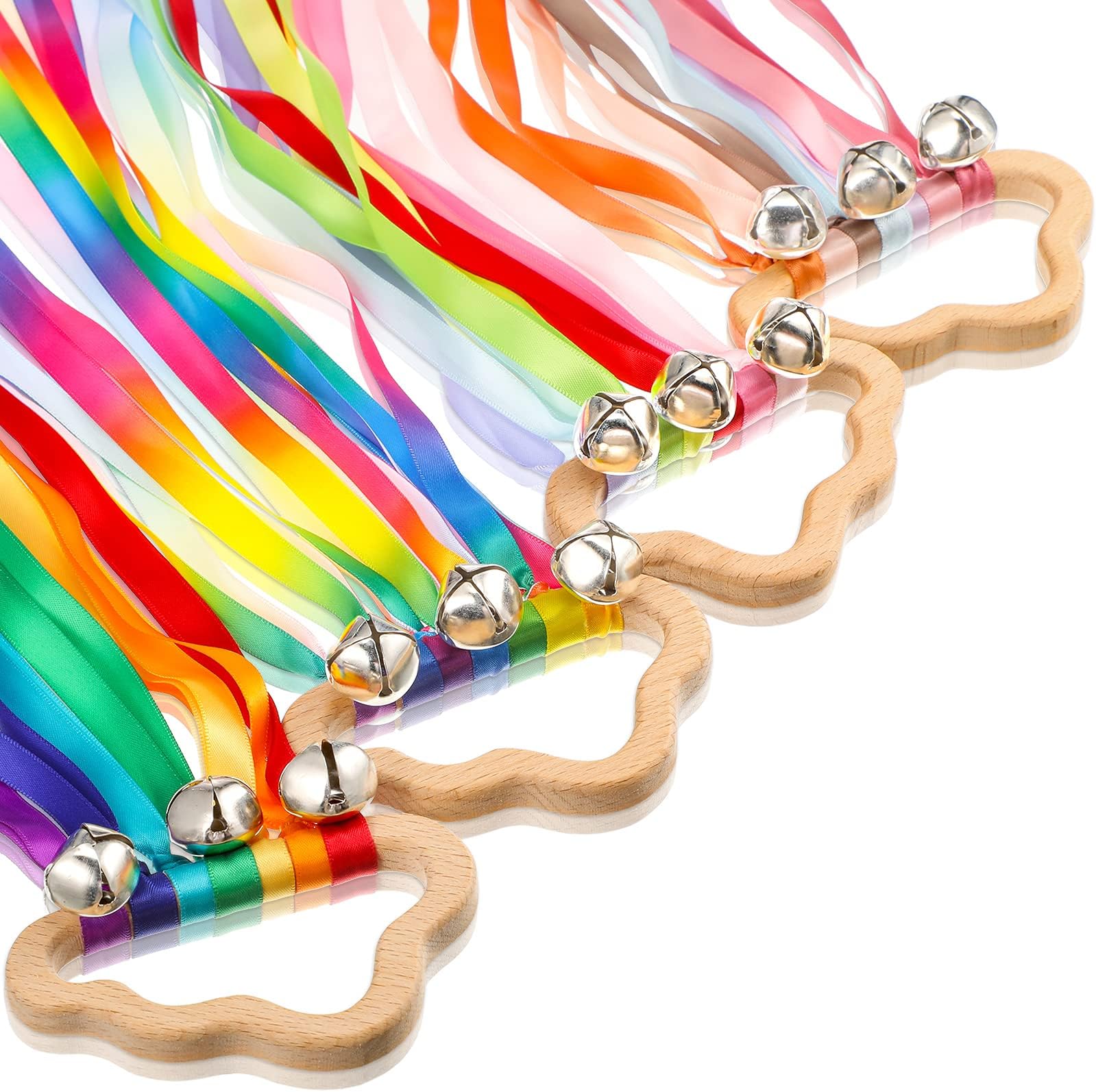 Amazon.com: Bear Paw Creek Set of 6 Hoops with 24" Chiffon Scarf ...