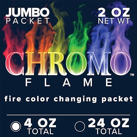 Amazon.com : Magical Flames Cosmic Fire Color Packets - Pack of 25 ...