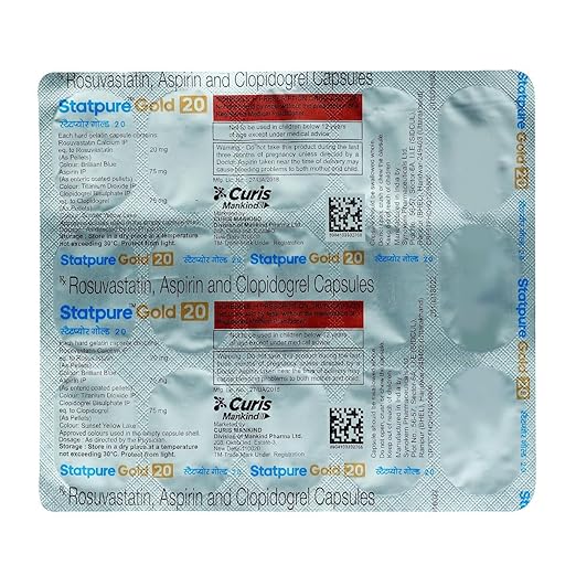 Statpure Gold 20 -Strip of 15 Capsules : Amazon.in: Health & Personal Care