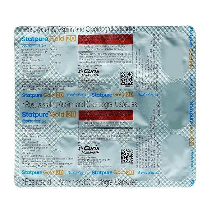 Statpure Gold 20 -Strip of 15 Capsules : Amazon.in: Health & Personal Care