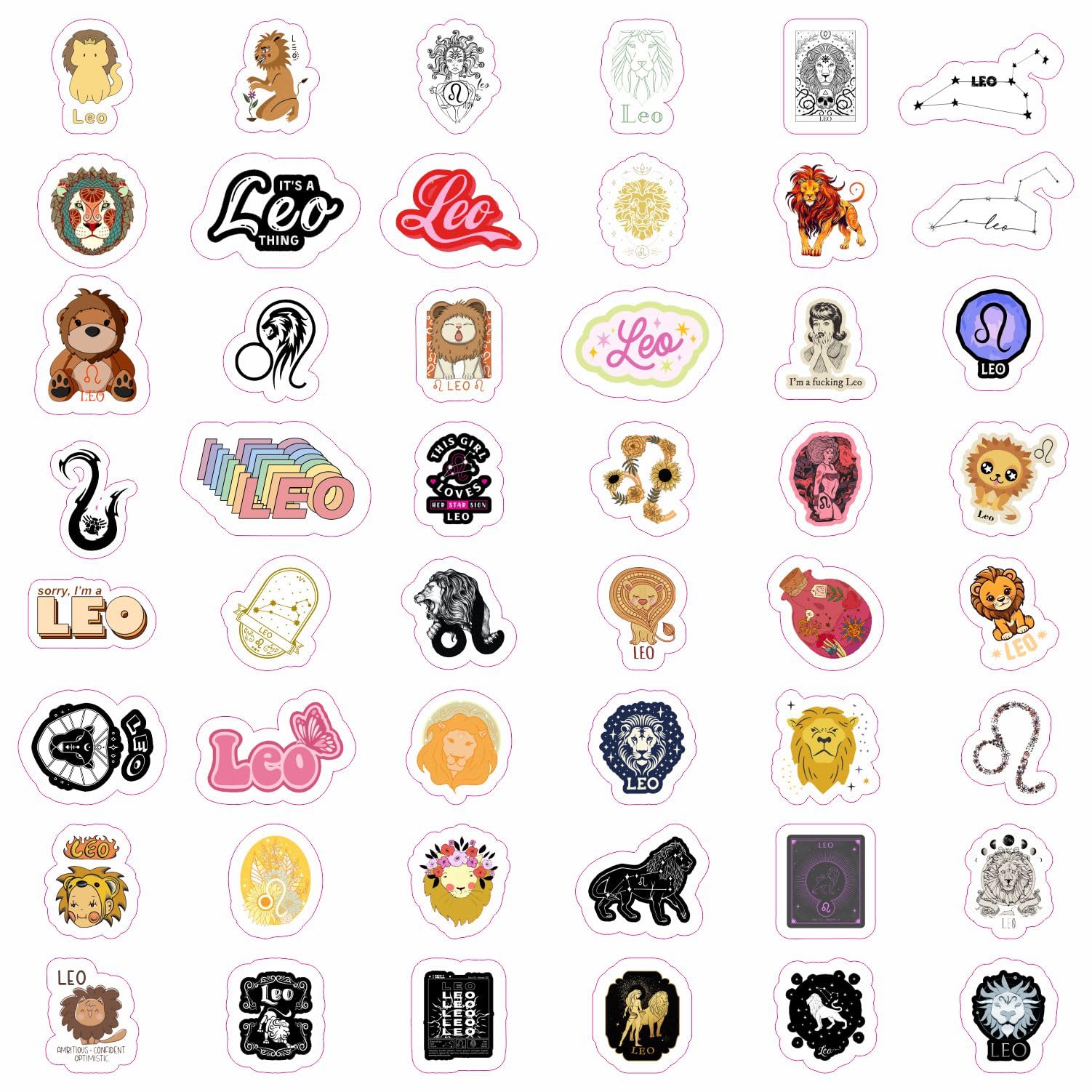 Zodiac sticker pack 60 photos - Youhoroscope.com