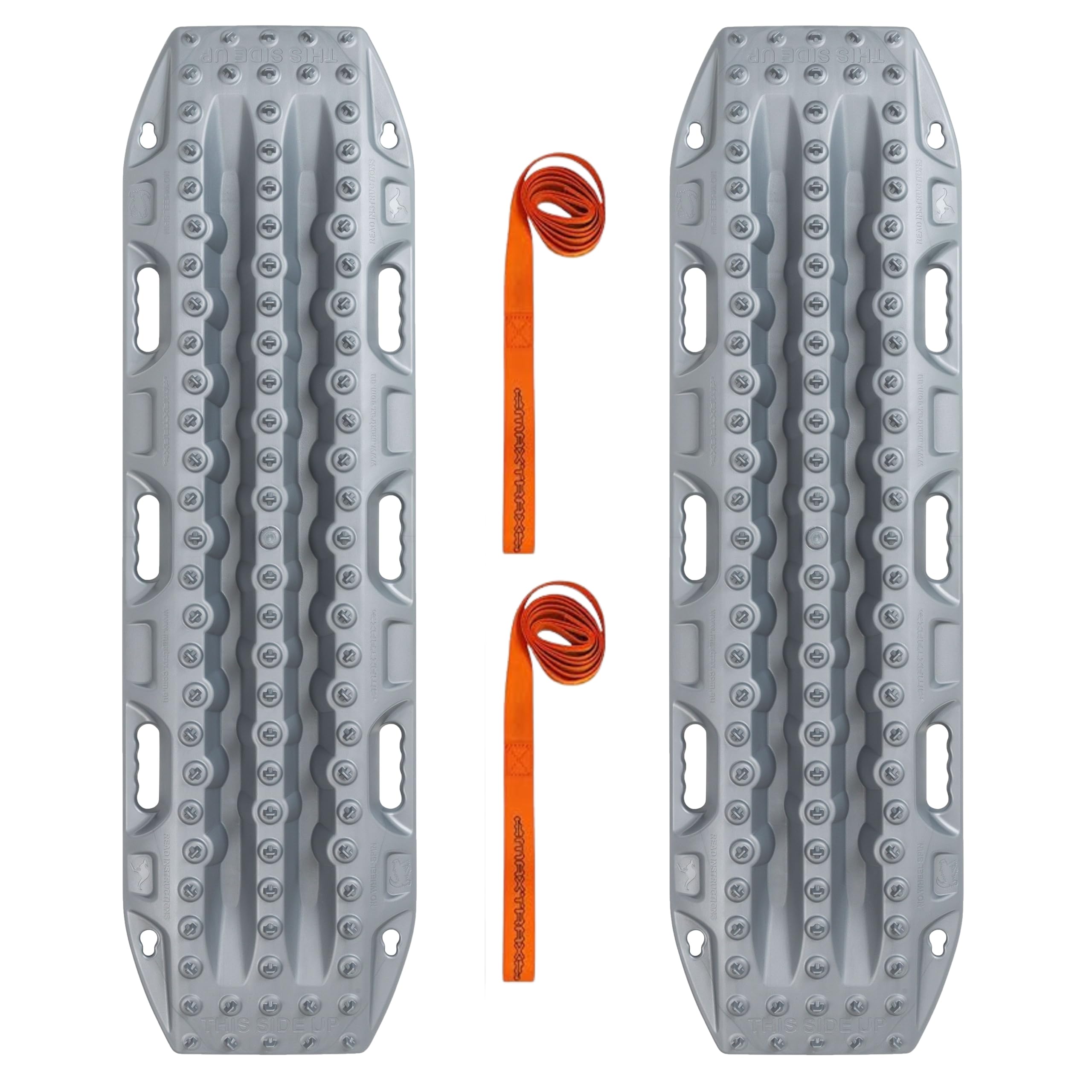 Snapklik.com : MAXTRAX MKII Titanium Grey Recovery Boards Pair Heavy ...