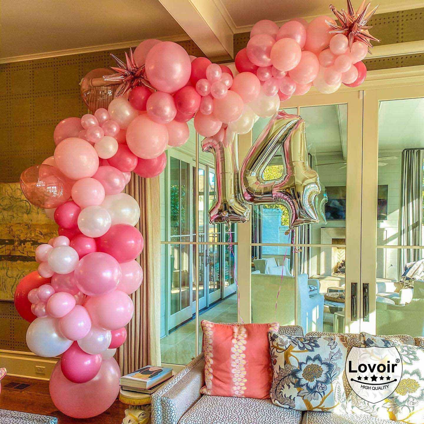 Birthday Balloons 14 14 Balloon Numbers, Happy 14th Birthday ...
