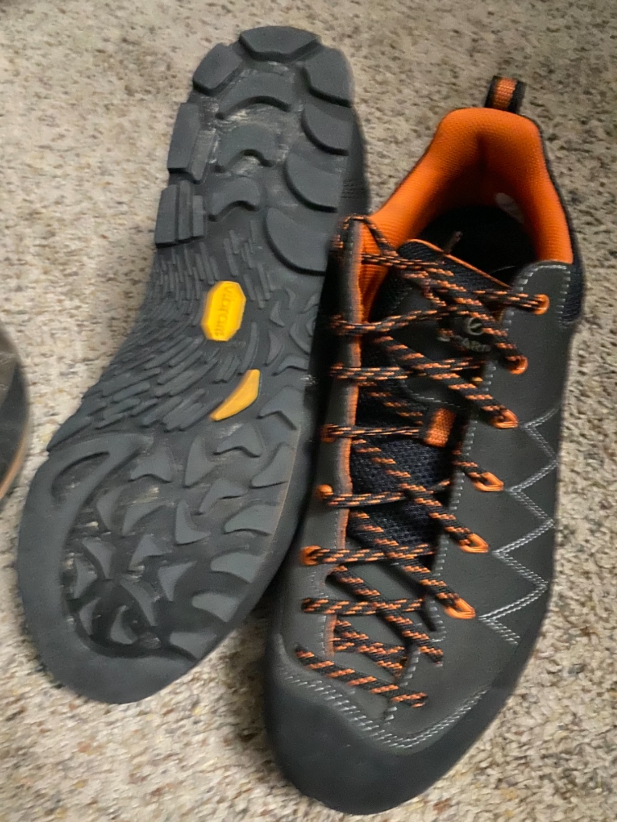 Amazon.com | SCARPA Men's Crux Hiking and Approach Shoes - Shark/Tonic ...