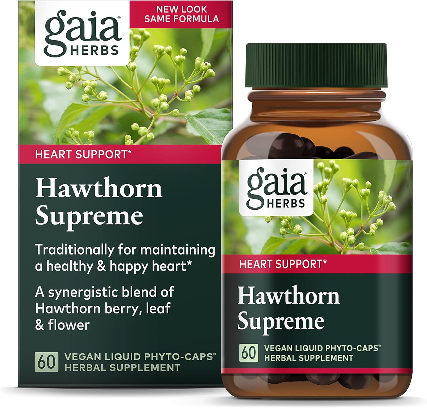 Amazon.com: Gaia Herbs Hawthorn Supreme - Hawthorn Berry Supplement to ...