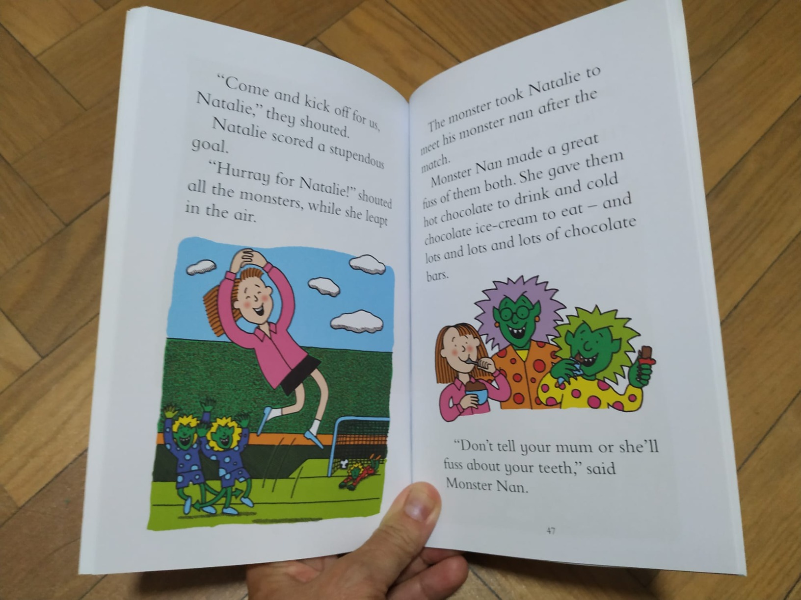 The Monster Story-Teller (Colour First Reader) : Wilson, Jacqueline ...