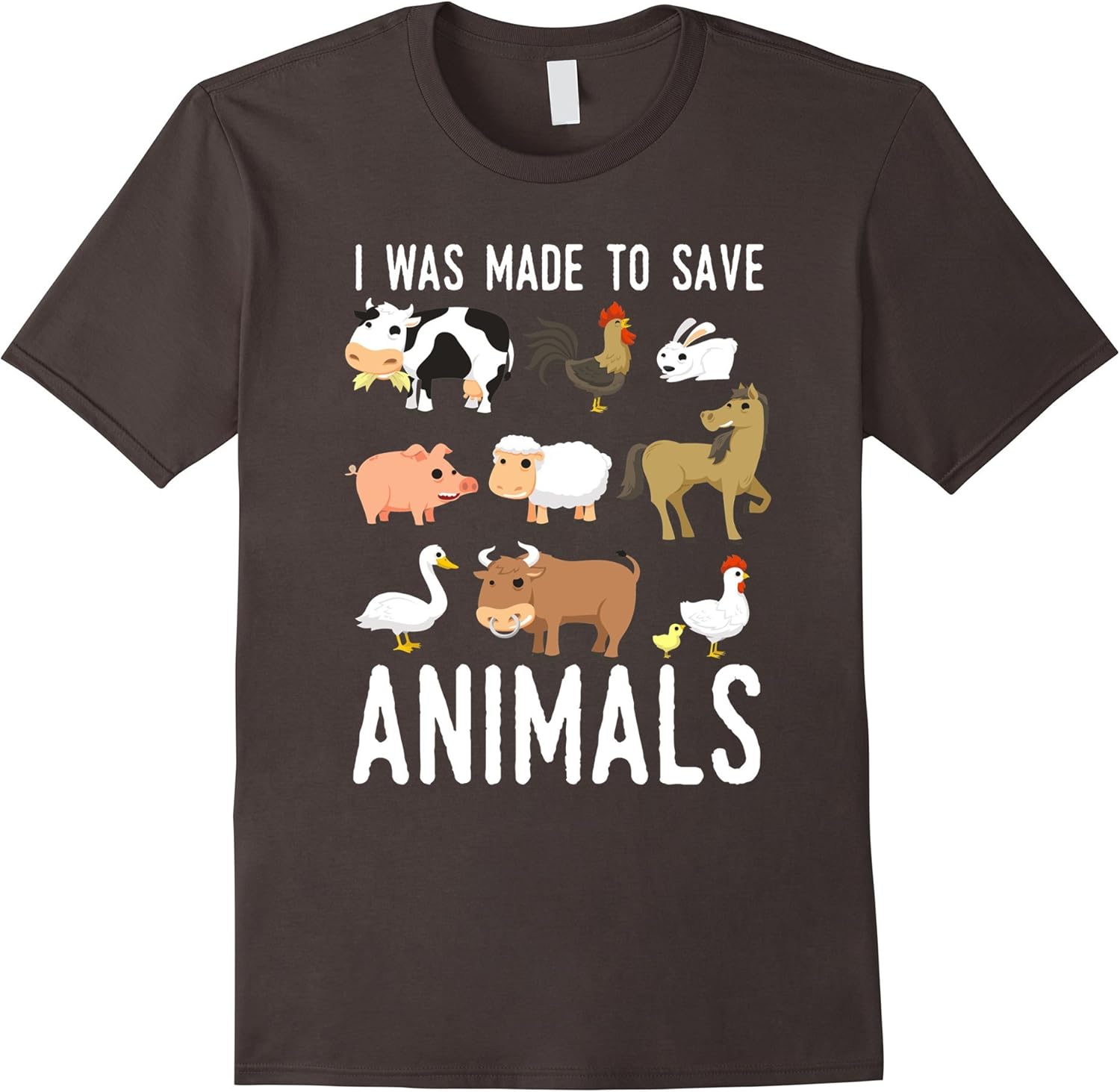 Amazon.com: Vegan Shirts Vegan For The Animals Shirt Vegan Animal ...