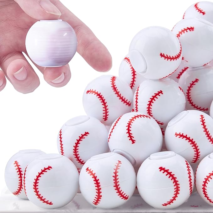 Amazon.com: JOYIN 72 Pack Baseball Fidget Spinners for Kids, Baseball ...