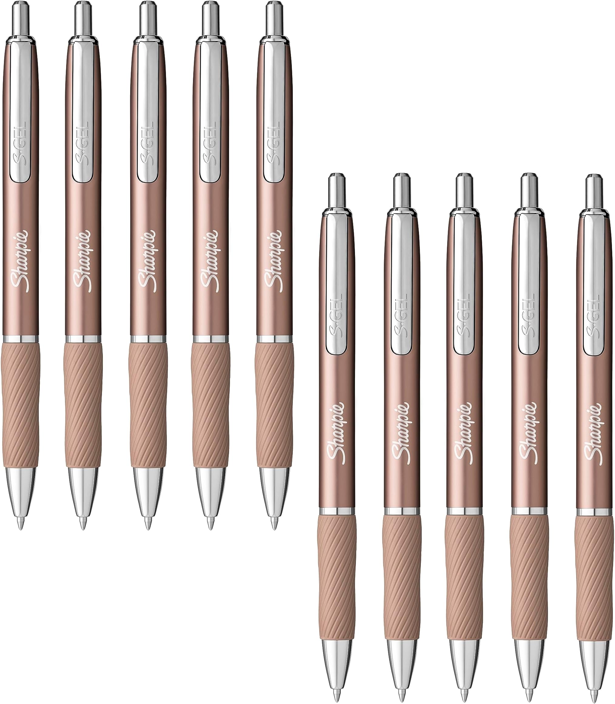 Sharpie S-Gel | Metal Gel Pens | Medium Point (0.7mm) | Steel Grey ...