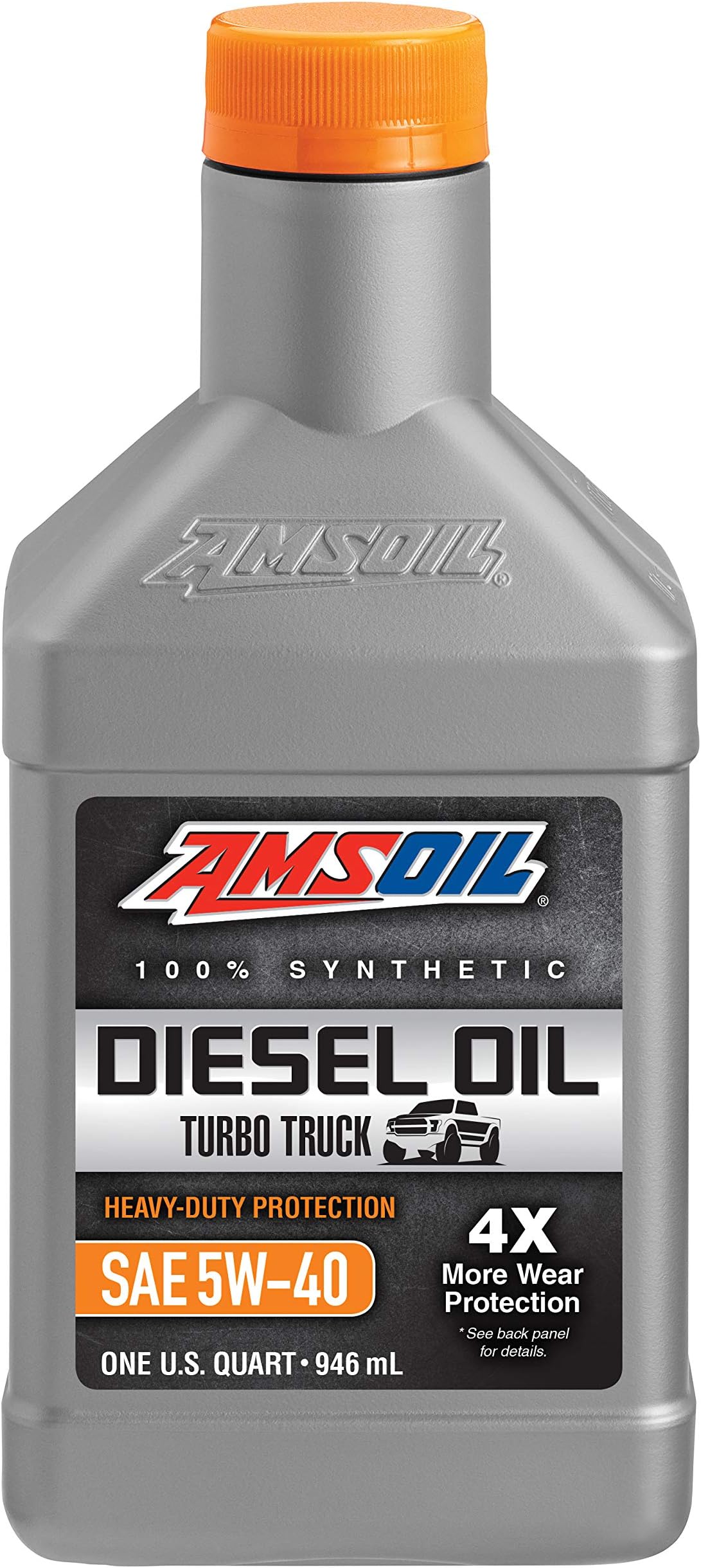 AMSOIL 5W-40 Synthetic Diesel Oil CK4 : Amazon.in: Car & Motorbike