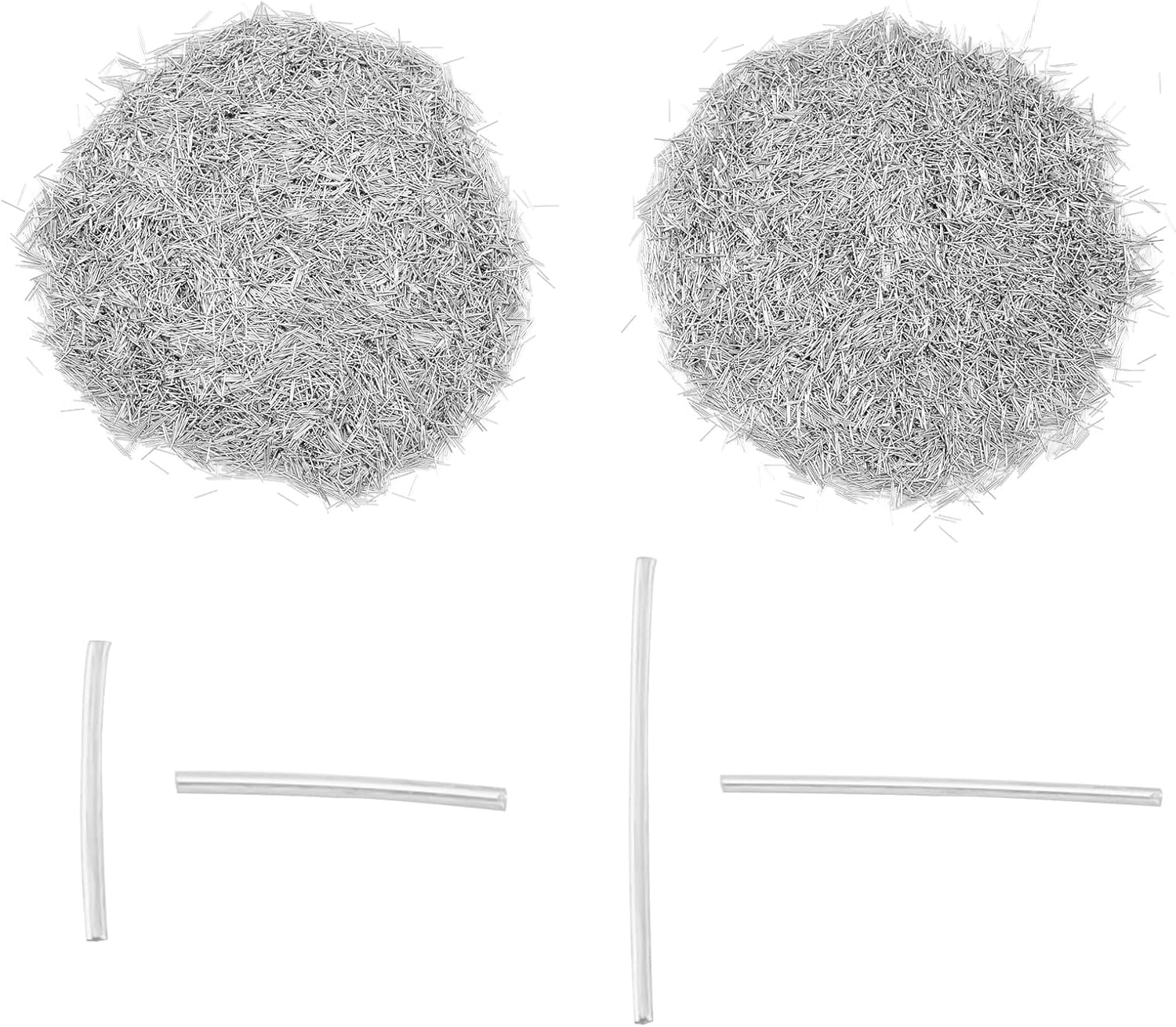 Amazon.com: SUPERFINDINGS 200g 2 Styles Stainless Steel Tumbling Media ...