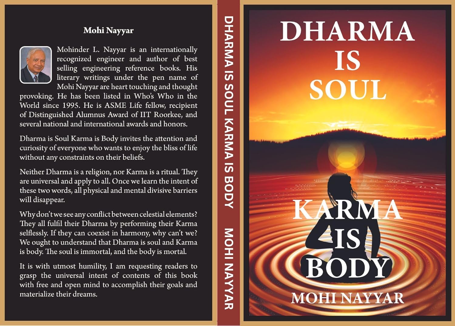 Amazon.com: DHARMA IS SOUL KARMA IS BODY eBook : NAYYAR, MOHI : Kindle ...