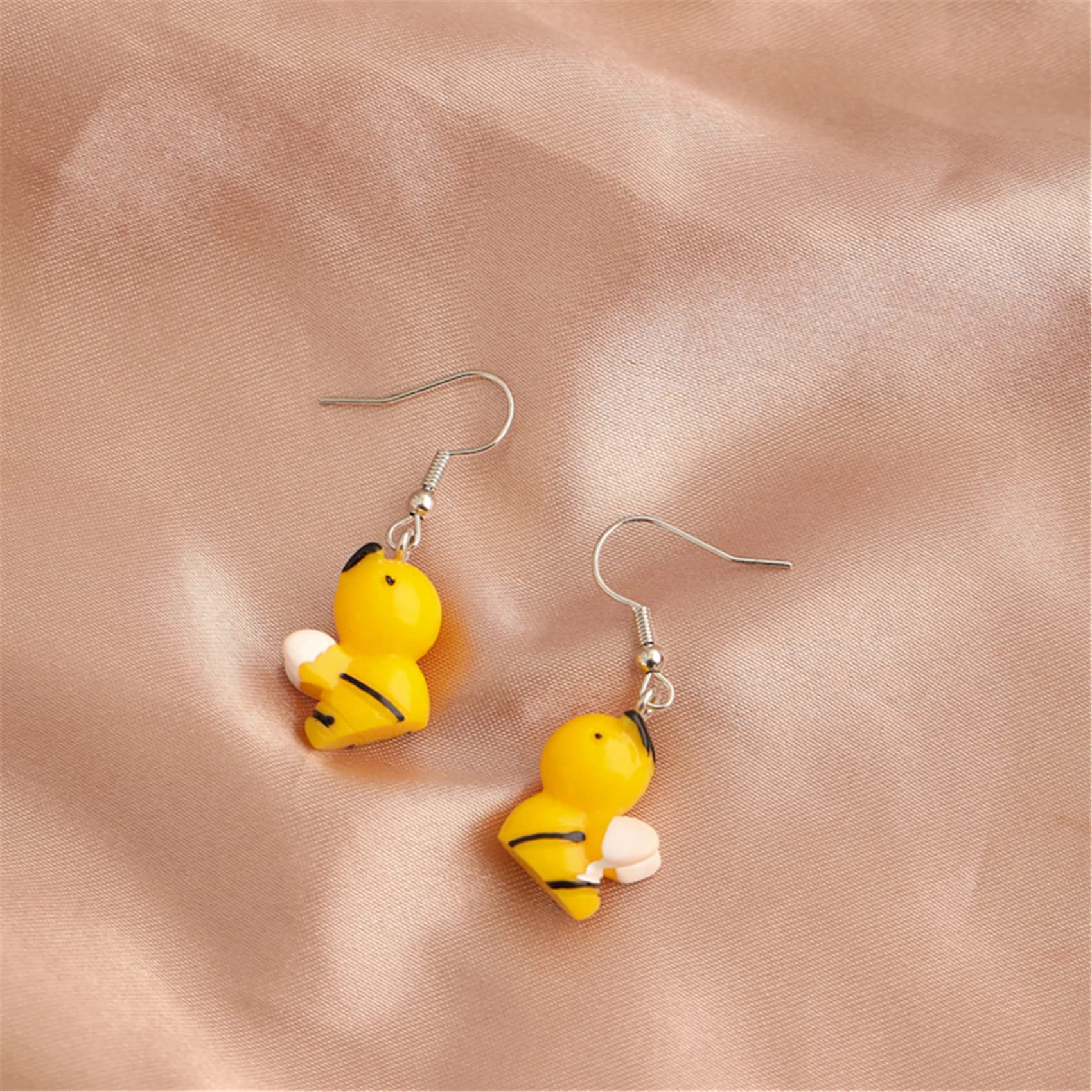 Cartoon Hoop Earrings