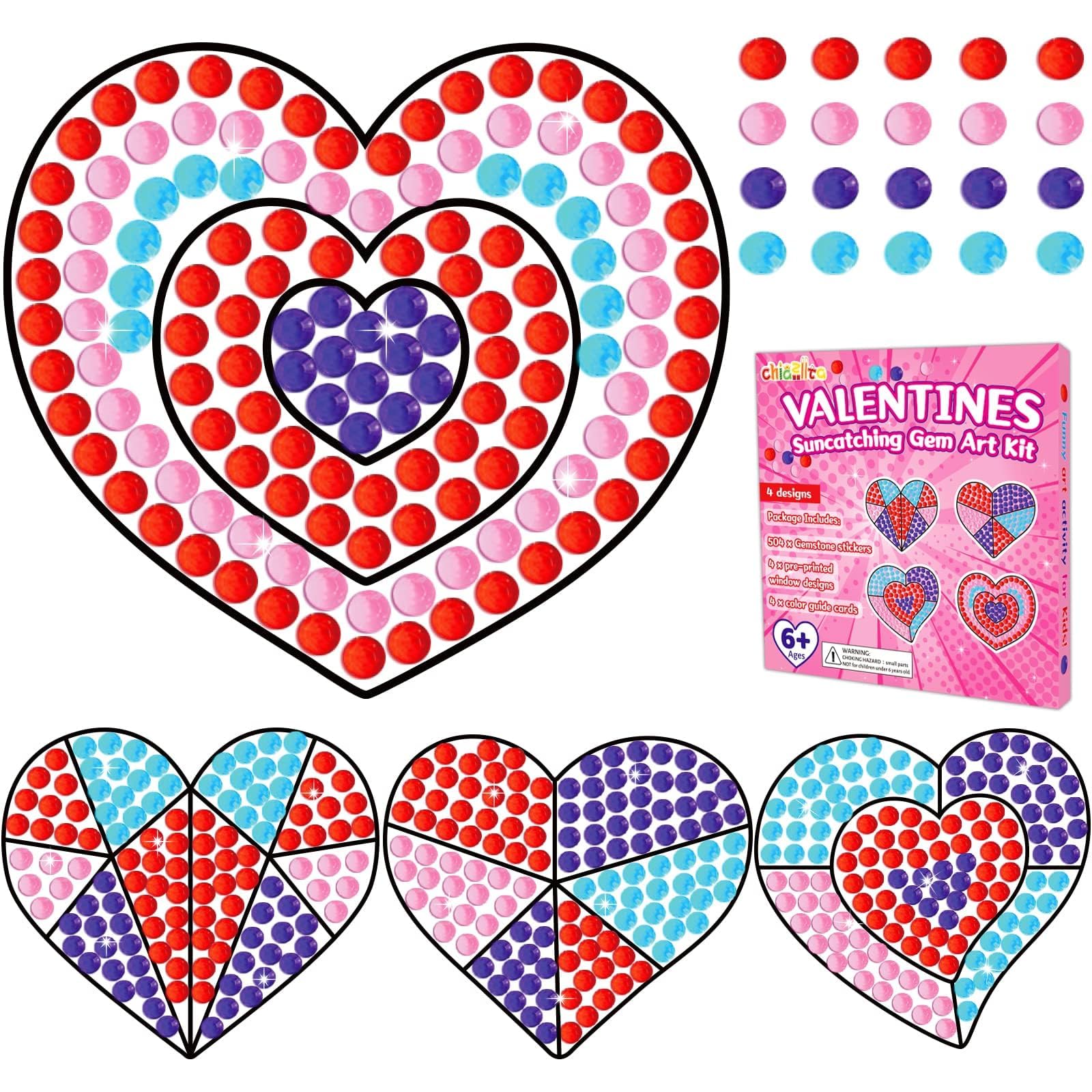 Buy Valentines Day Gift for Kids, Valentine's Day Arts and Crafts, Art ...