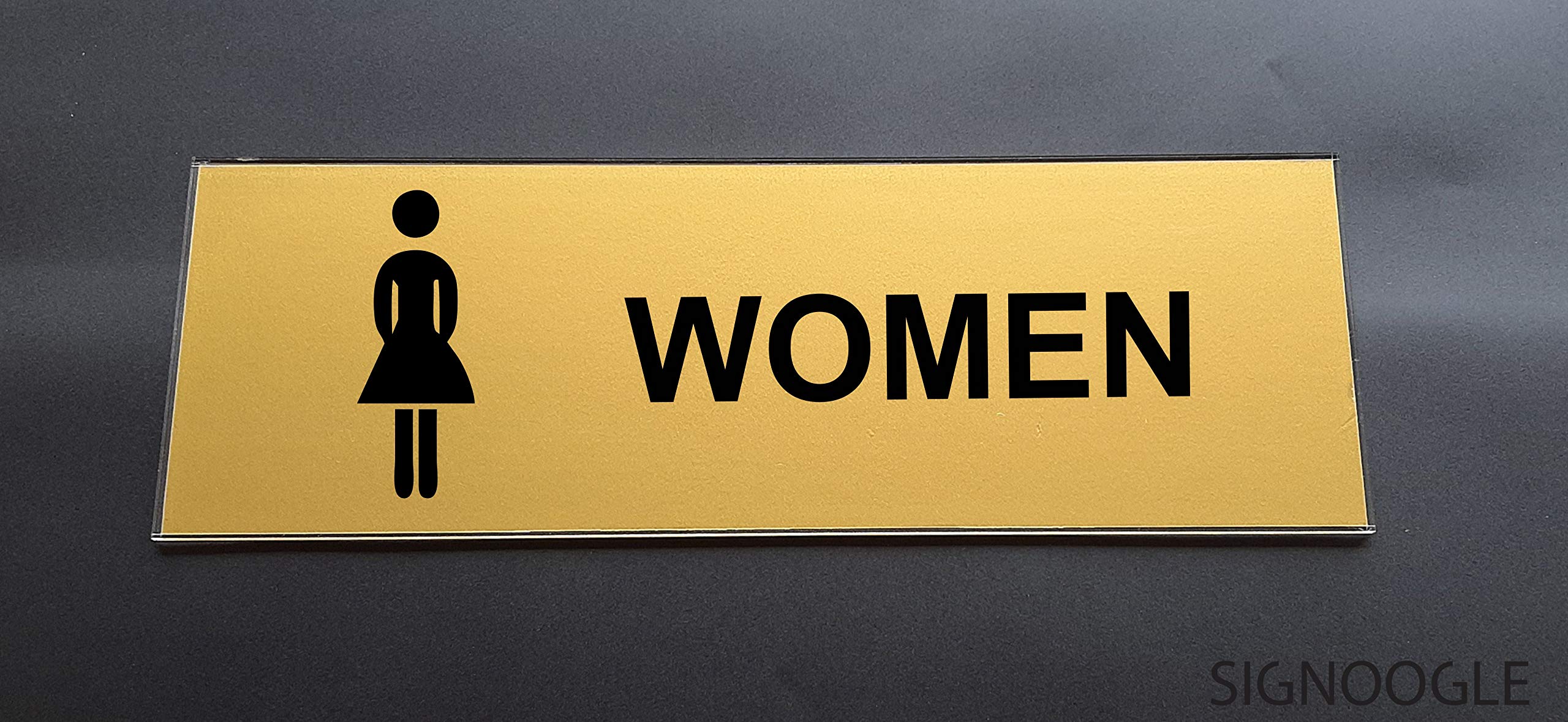 Buy SIGNOOGLE Women Restroom Toilet Washroom Trail Room Dressing ...