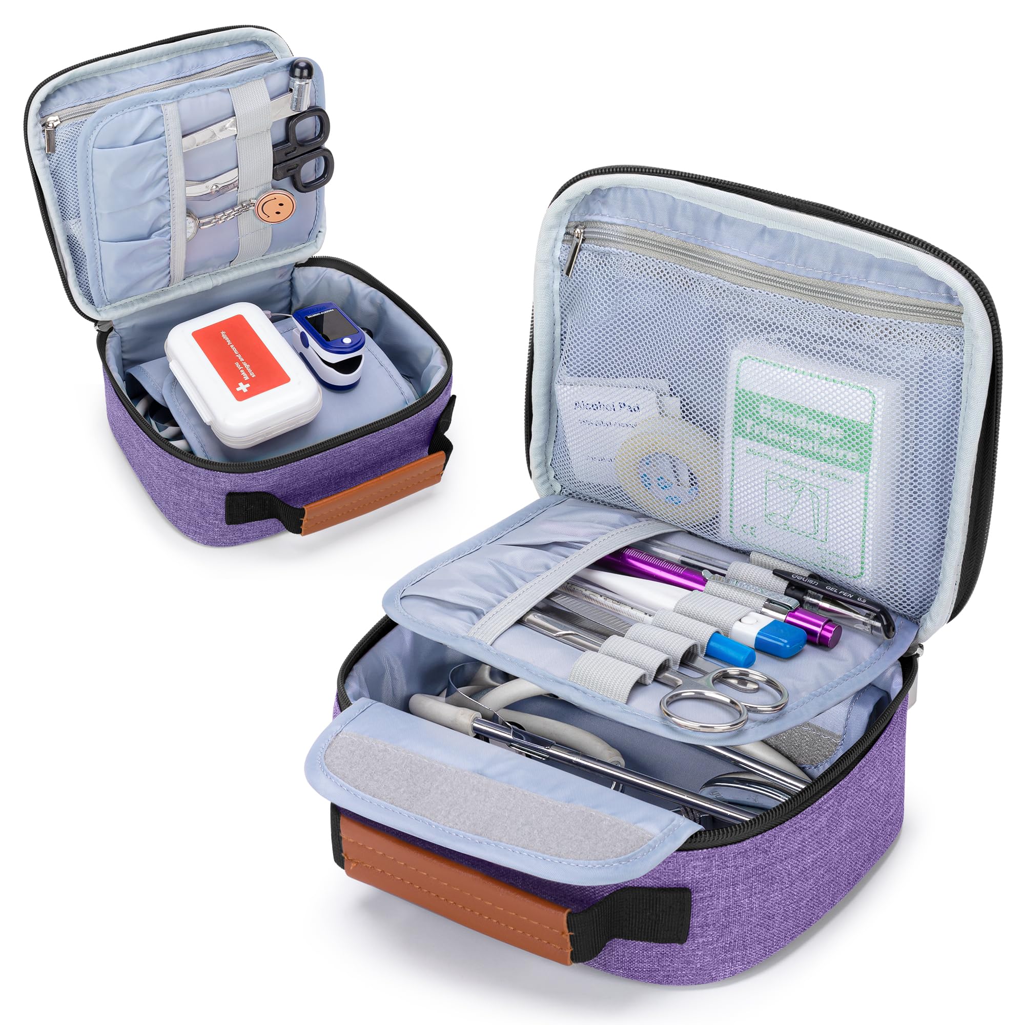 Amazon.com: Yarwo Small Medicine Storage Bag Empty, Portable First Aid ...