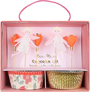 Amazon.com: Meri Meri Flower Fairy Cupcake Kit : Grocery & Gourmet Food
