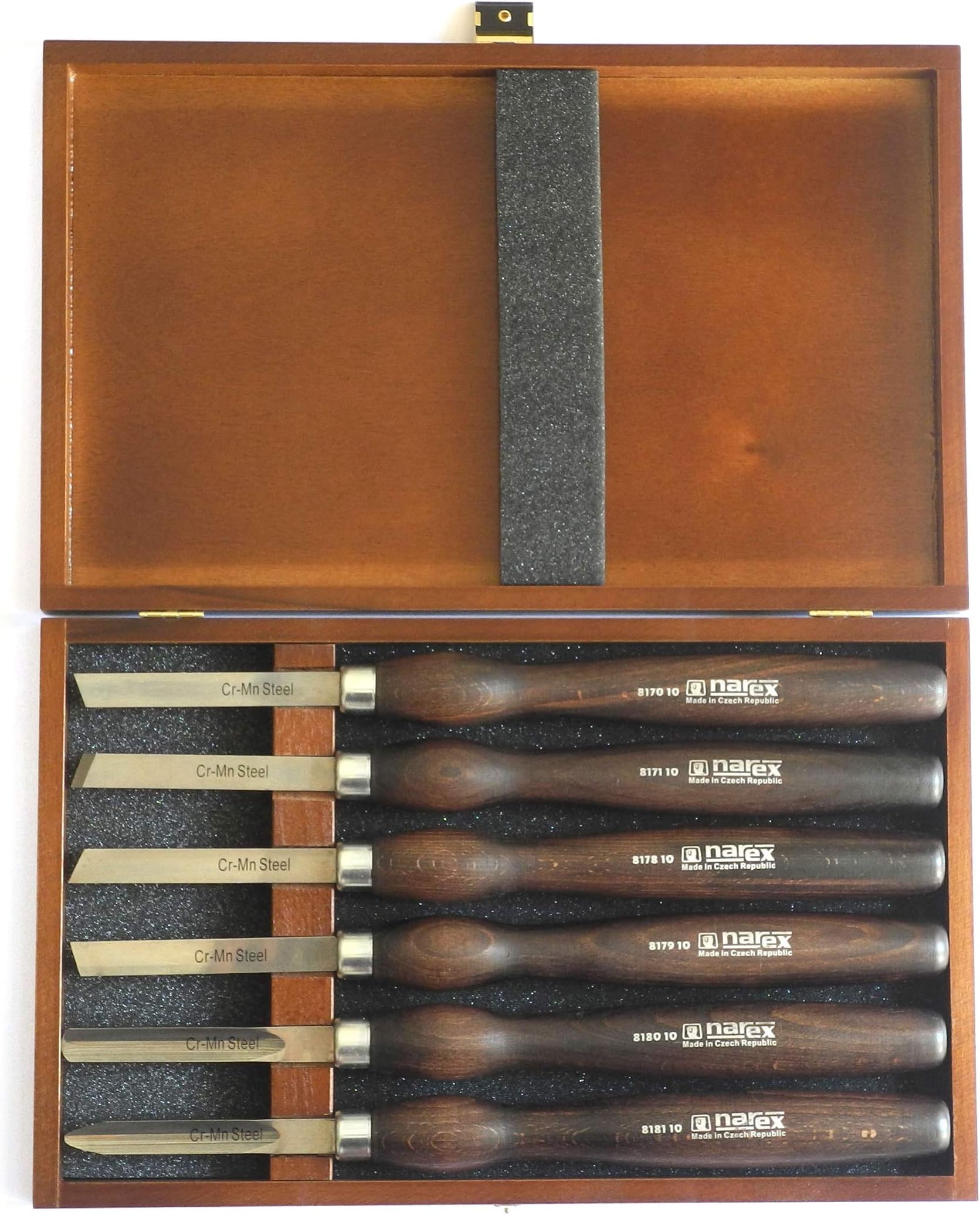 Narex Woodturning Lathe Chisels - Set of 6 pcs : Amazon.co.uk: DIY & Tools
