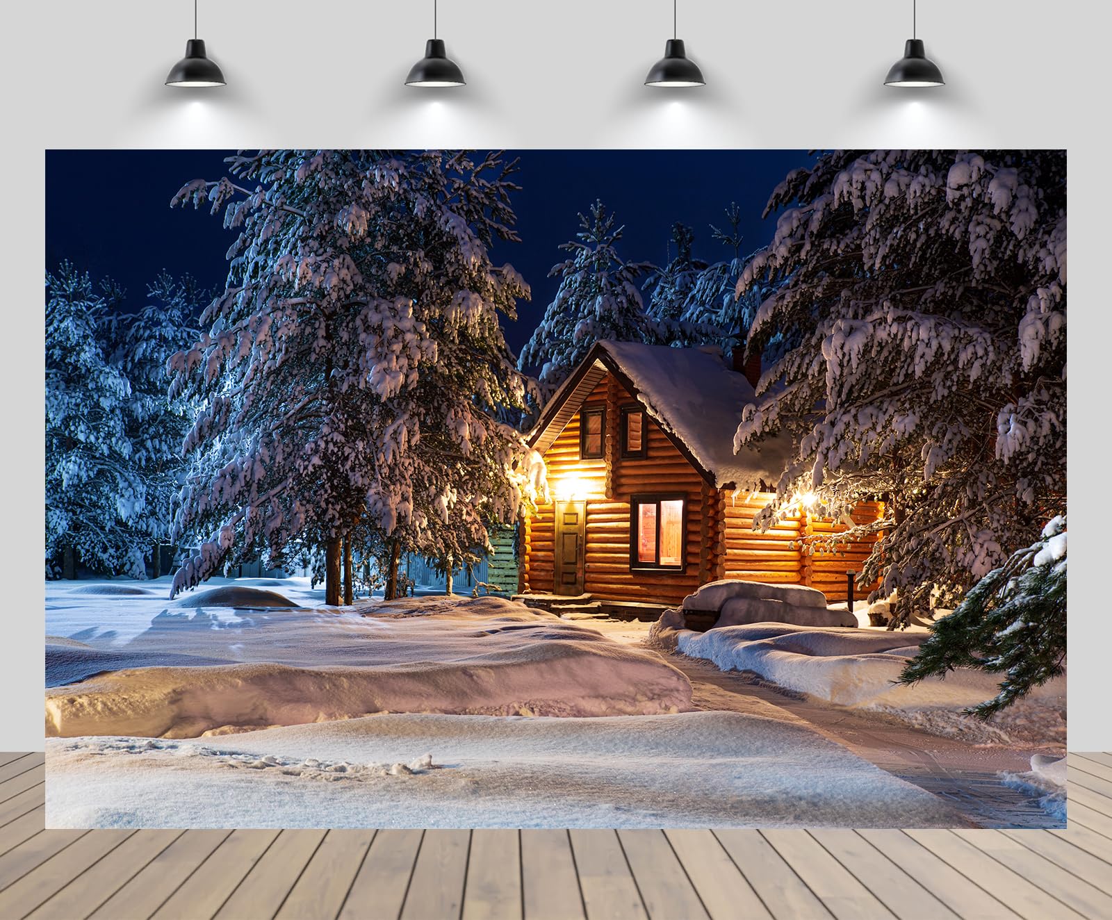 Log House Winter Wallpaper Arctic Log Cabins, Saariselka (updated