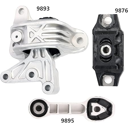 Amazon.com: Engine Motor Transmission Mount Set Replacement for 2012 ...