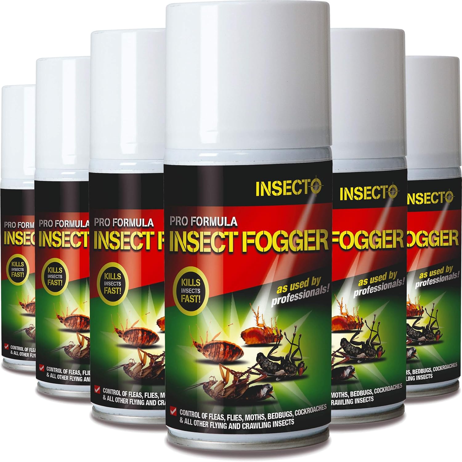 Insecto Pro Formula Insect Fogger 150ml (Pack of 6) : Amazon.co.uk: Garden