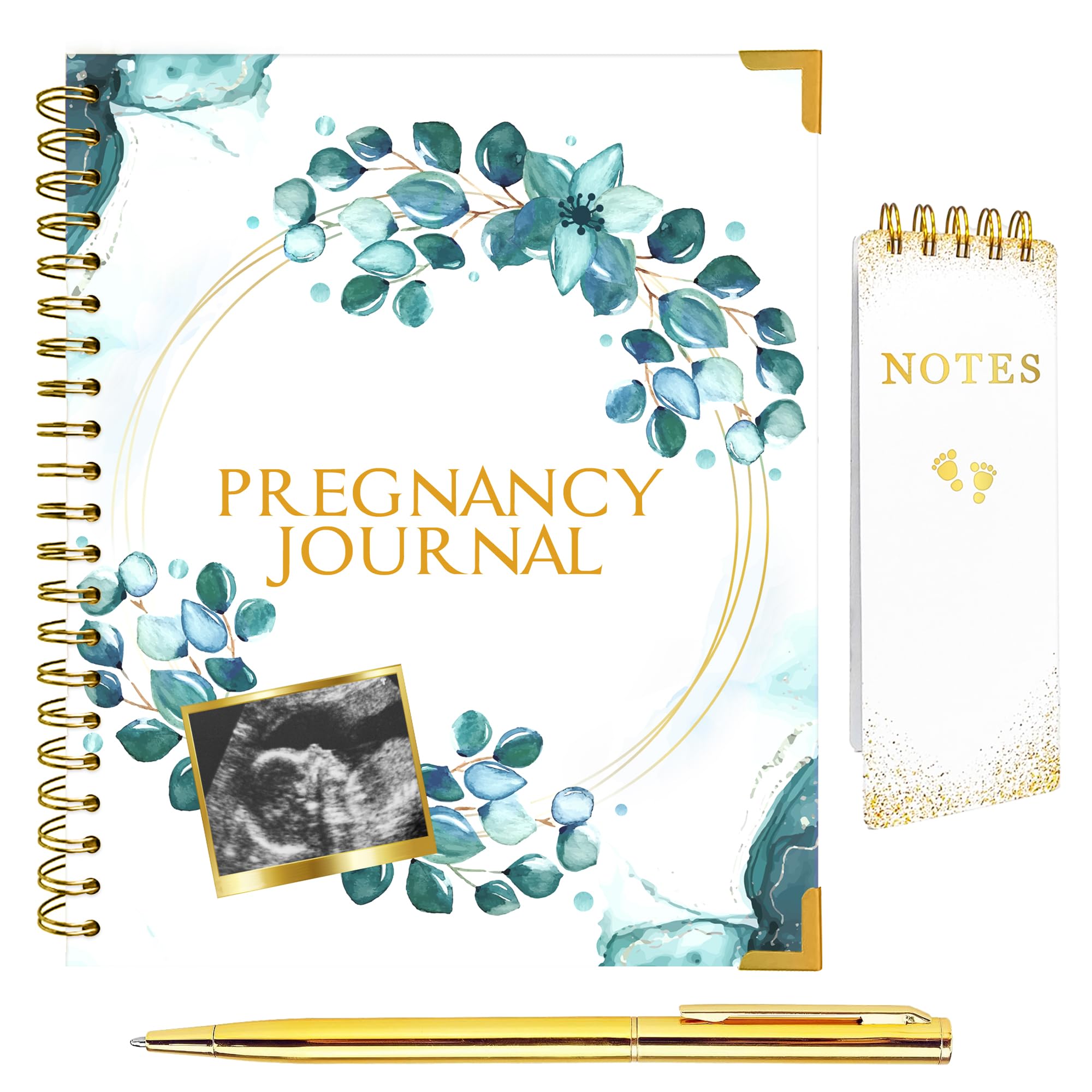 Amazon.com: Pregnancy Journal Memory Book, Baby Keepsake Book, 97 Page ...