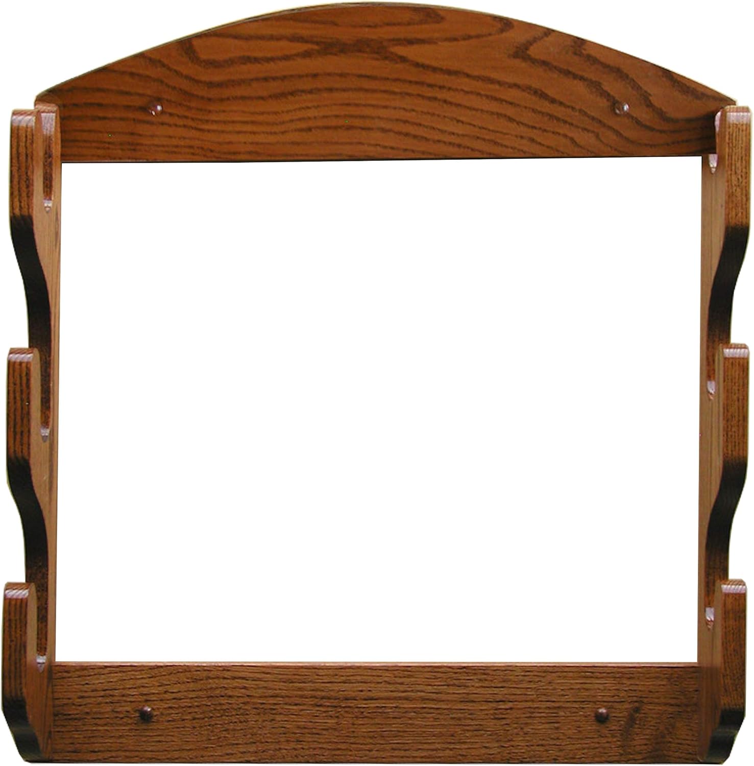 Amazon.com: Weaver Wood Designs 3-Gun Solid Oak Wall Display Gun Rack ...