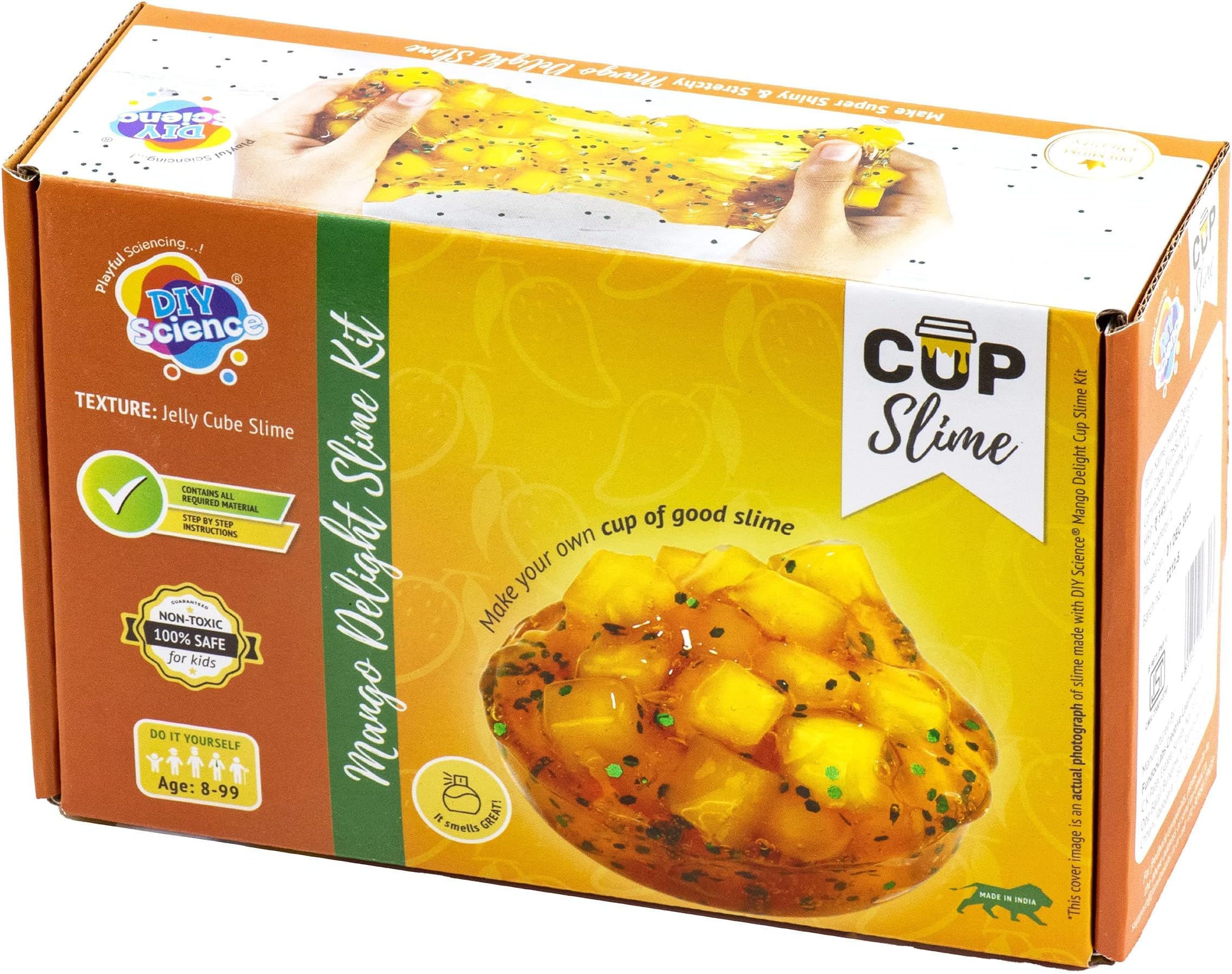 Buy DIYScience® Mango Delight Slime Kit, Slime Making Kit for Boys ...