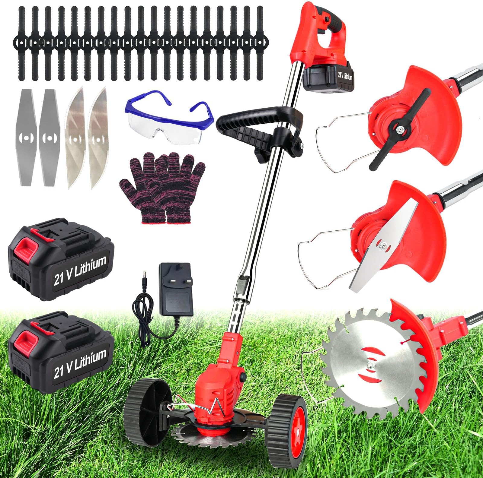 McGregor Cordless 18v Grass Trimmer - 25cm : Amazon.co.uk: Garden