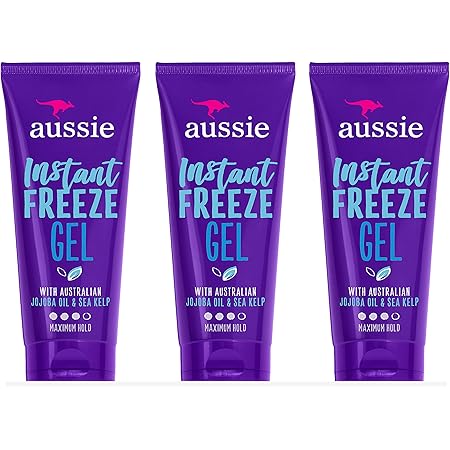 Amazon.com: Aussie Instant Freeze Sculpting Maximum Hold Hair Gel with ...