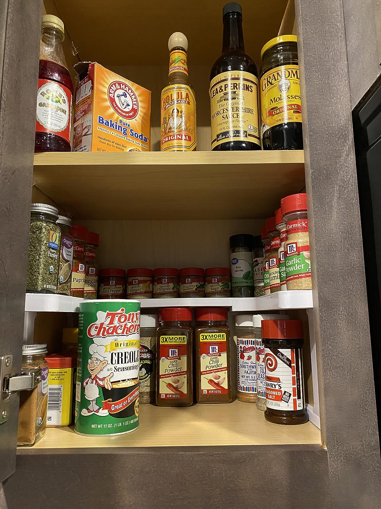 $7/mo - Finance Spicy Shelf Deluxe - Expandable 2 Tiered Spice Rack ...