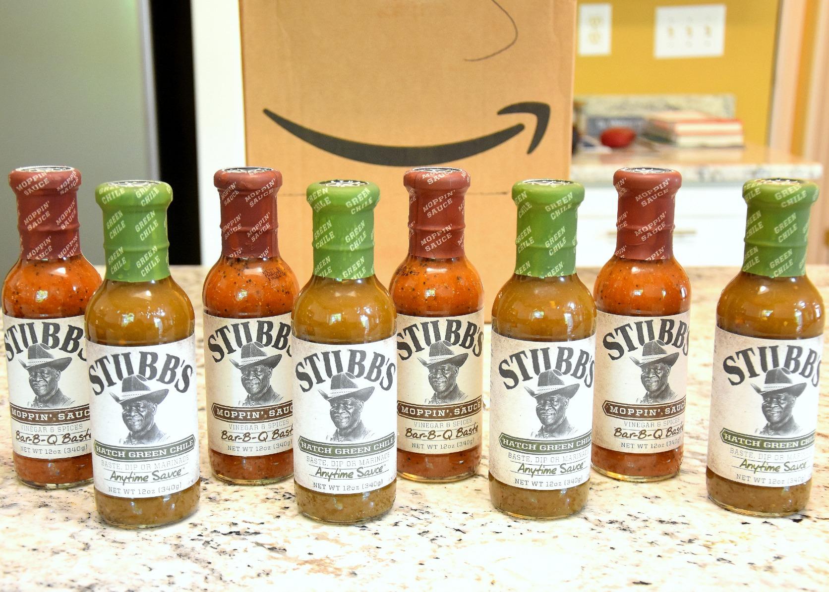 Amazon.com : Stubb's Green Chile Anytime Sauce, 12 oz (Pack of 4 ...